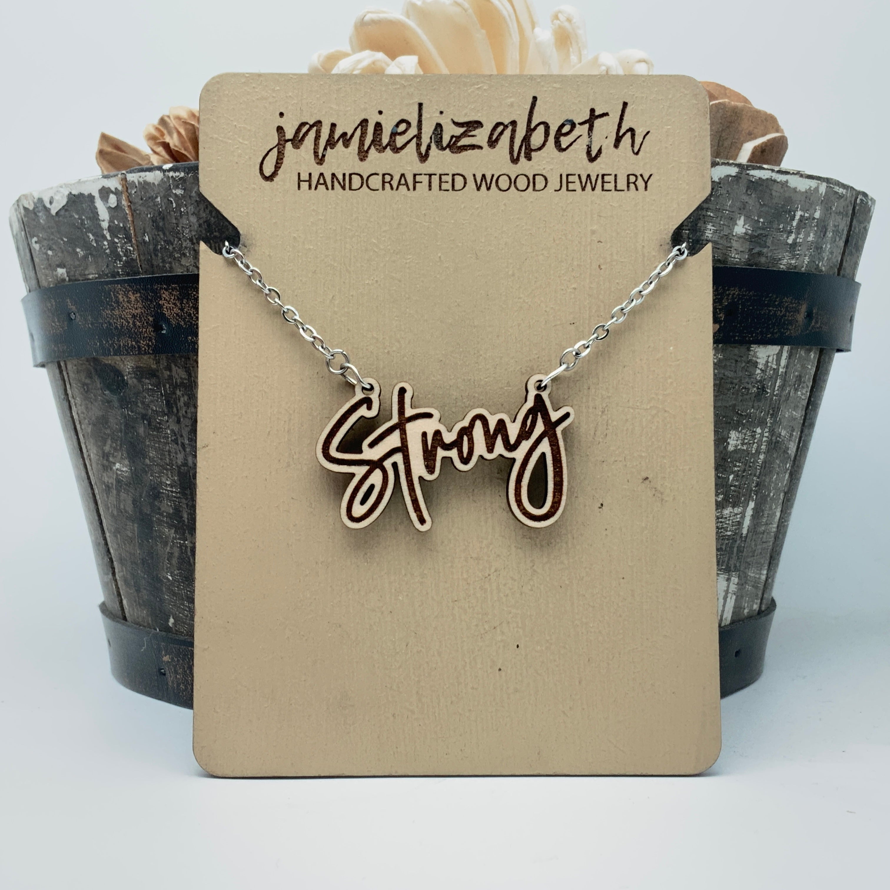 Strong Necklace – Jamielizabeth