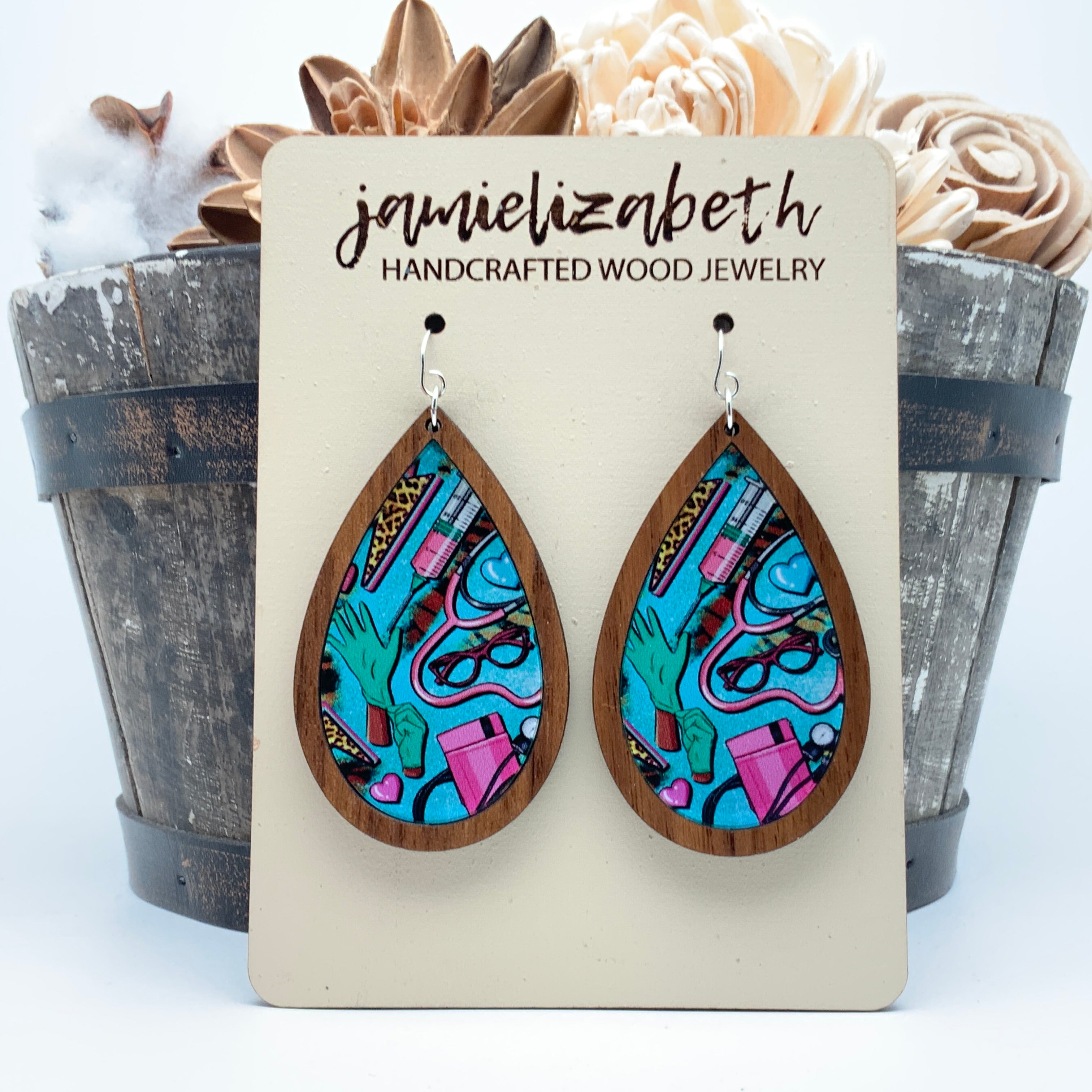 Super Fun Scrubs Acrylic - Earrings – Jamielizabeth