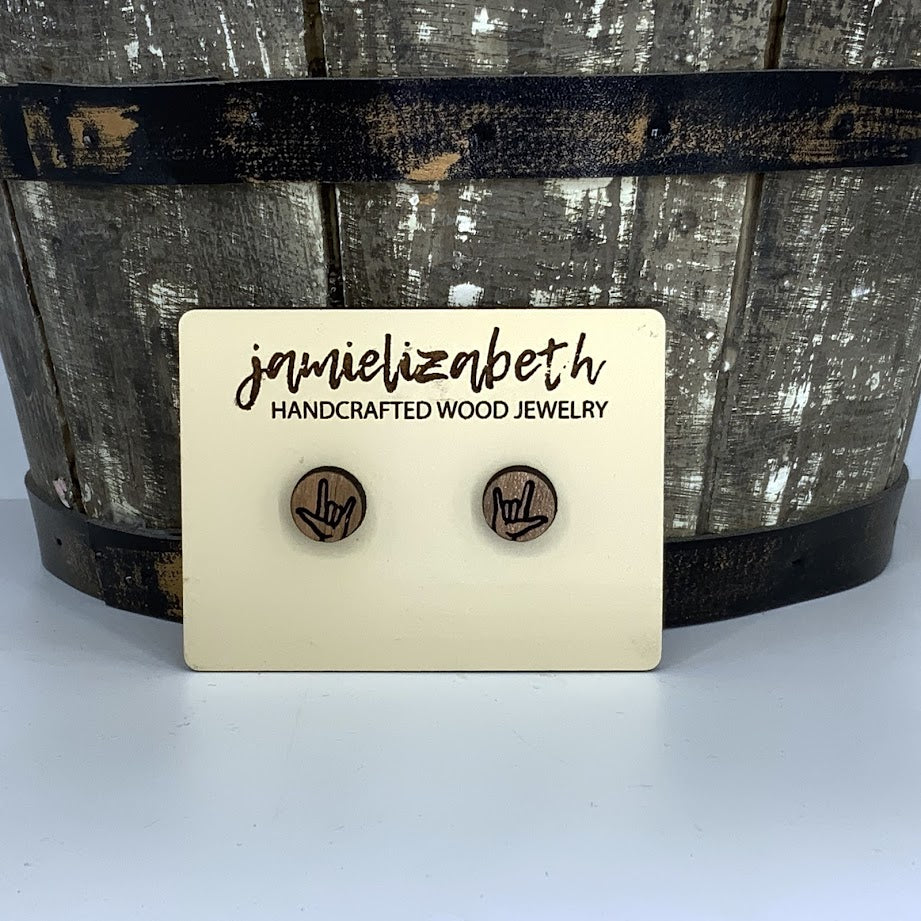 I Love You Sign Collection - Wood Engraved – Jamielizabeth