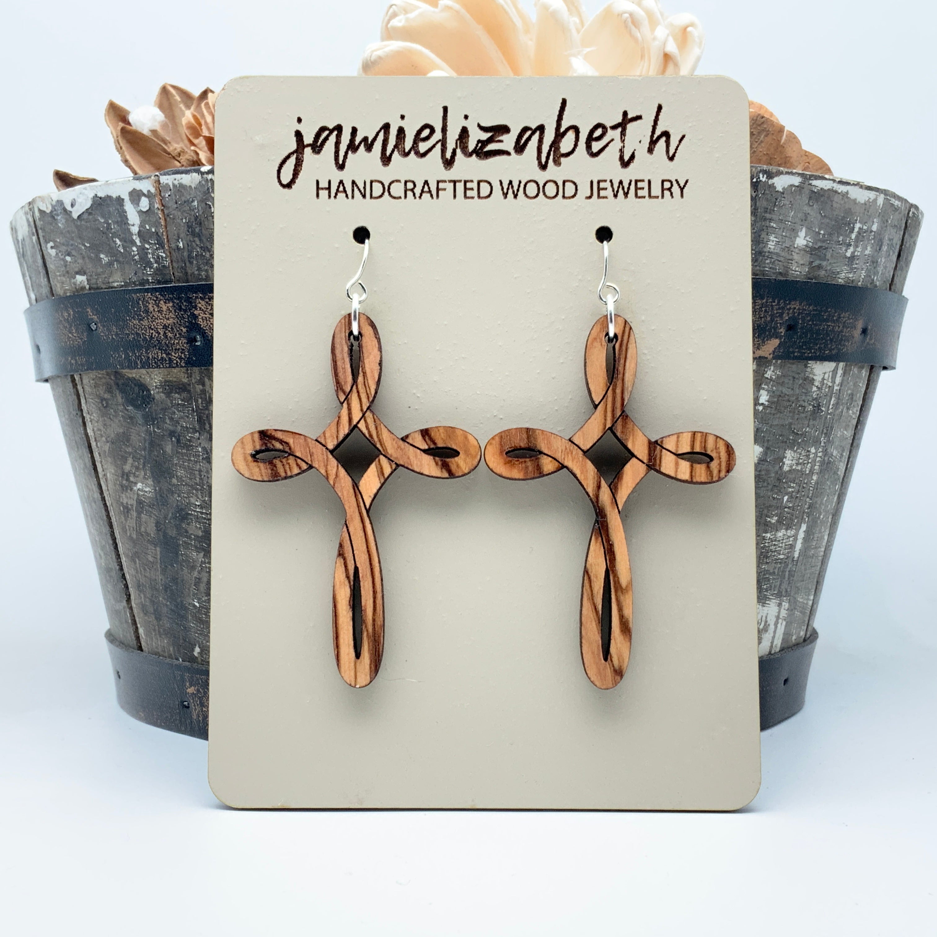 Infinity Cross - Earrings or Necklace – Jamielizabeth